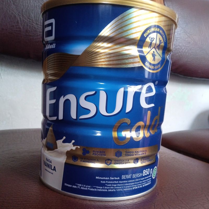 Jual Ensure Gold 850 gram Rasa Vanila Exp 30 April 2024 | Shopee Indonesia