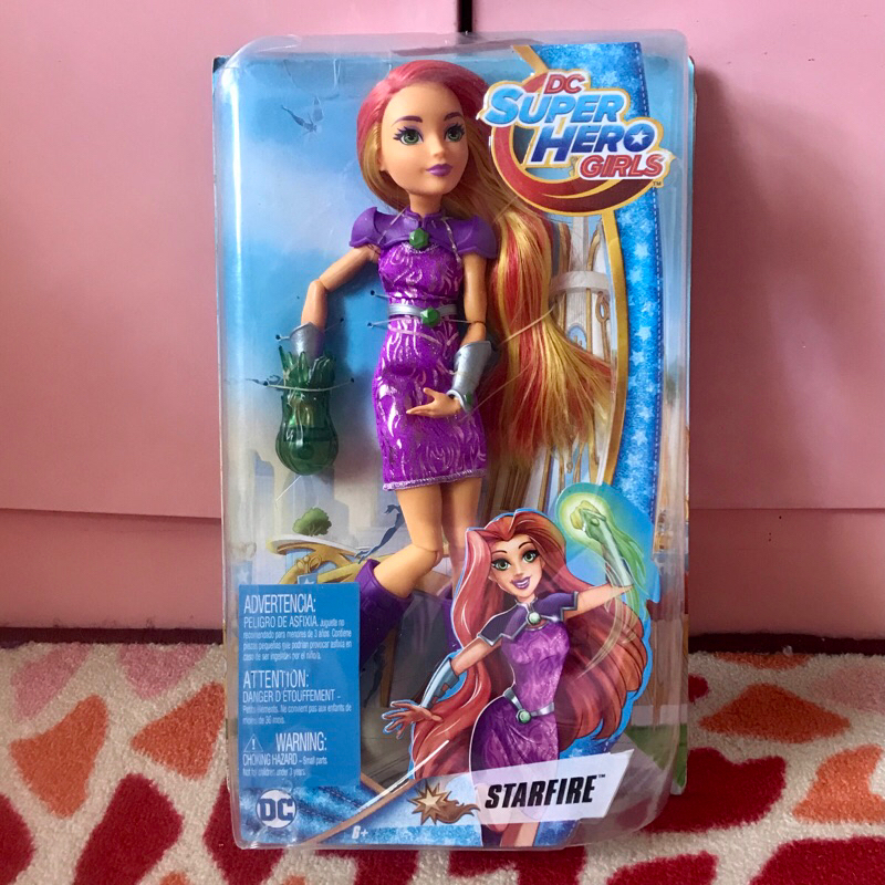 Jual Barbie DC Superhero Girls Starfire | Shopee Indonesia