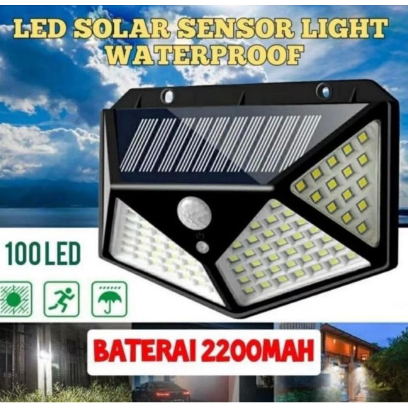 Jual lampu dinding taman solar panel 10 watt 10w lampu taman solar cell ...