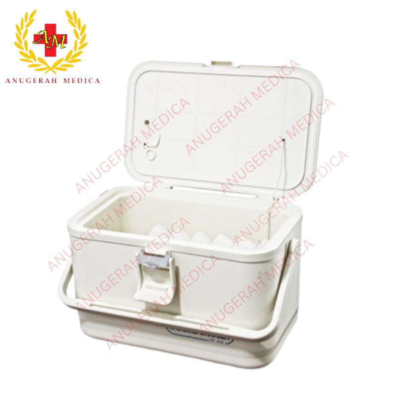 Jual Vaccine Carrier 8 Liter Cooler Box Ice Box Vaksin Onemed | Shopee ...