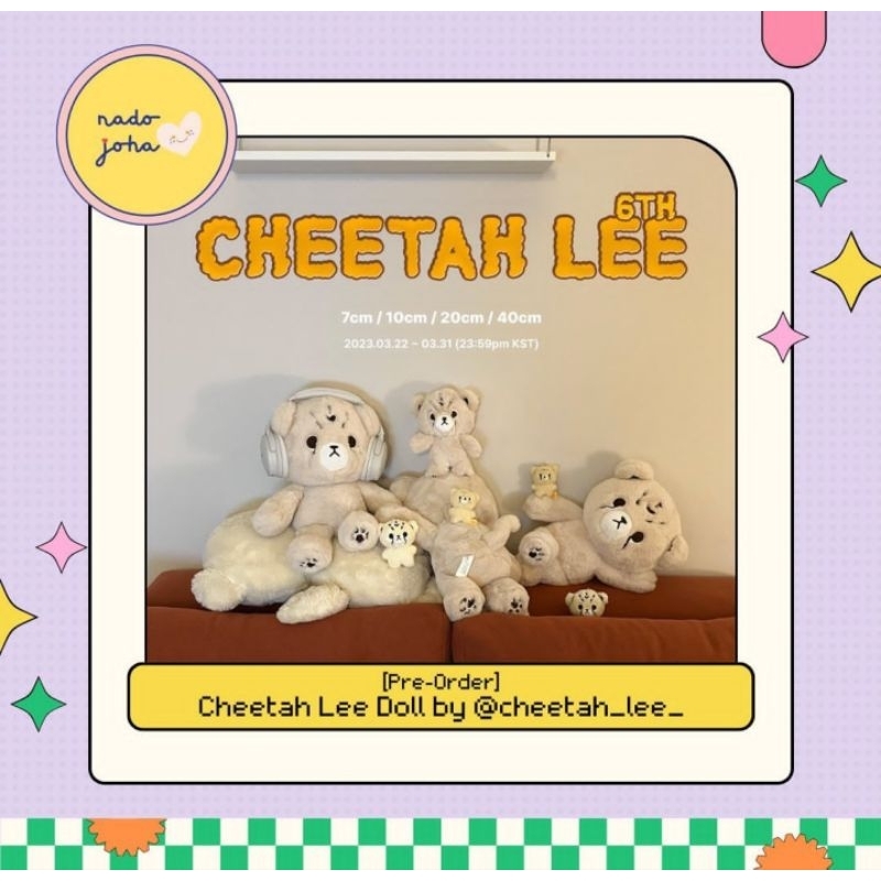 Jual [DP PO] Cheetah lee doll by @cheetah_lee_ | Shopee Indonesia