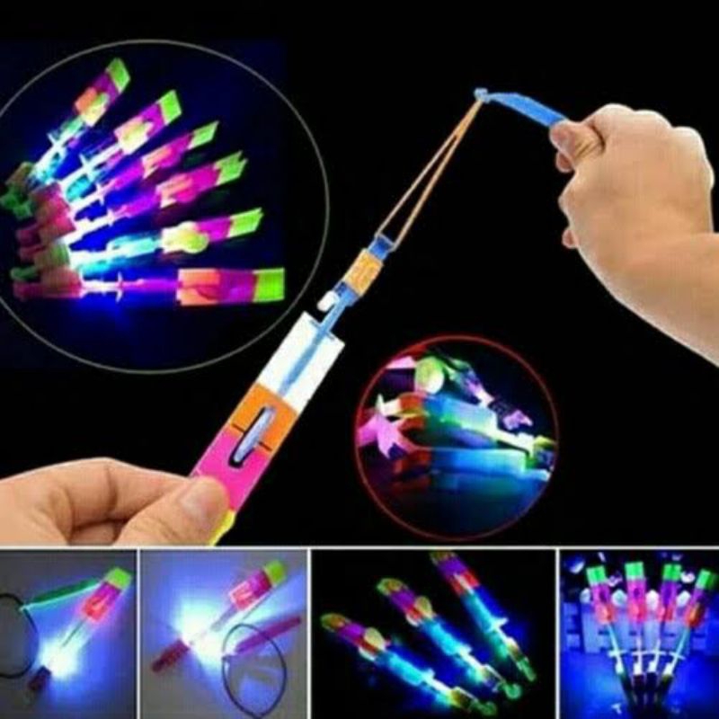 Jual Slepetan Baling Baling Kitiran Nyala Led Mainan Anak Tradisional ...