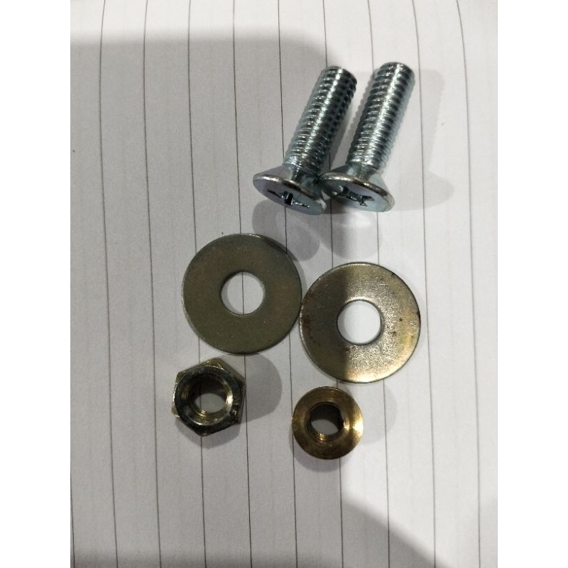 Jual SEPASANG BAUT HELM | BAUT PLAT MOBIL & MOTOR | Shopee Indonesia