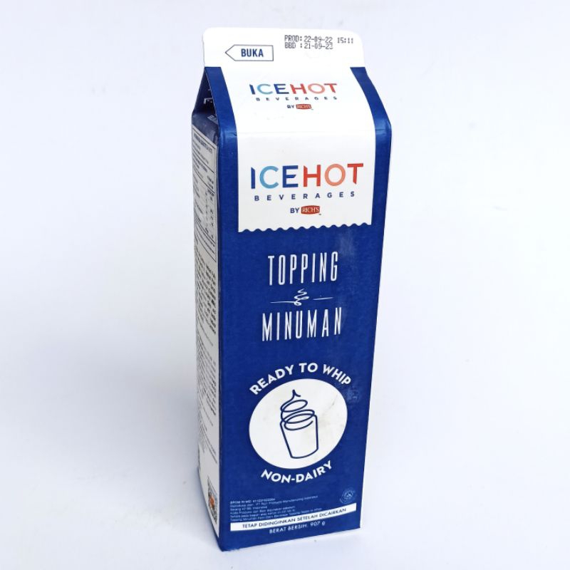 Jual RICHS ICEHOT BEVERAGES TOPPING MINUMAN 907 gr ( Gosend Bandung ...