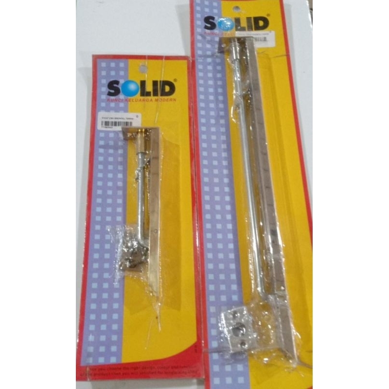 Jual Grendel tanam Solid 312/Flush Bolt solid/slot tanam/ slot pintu ...