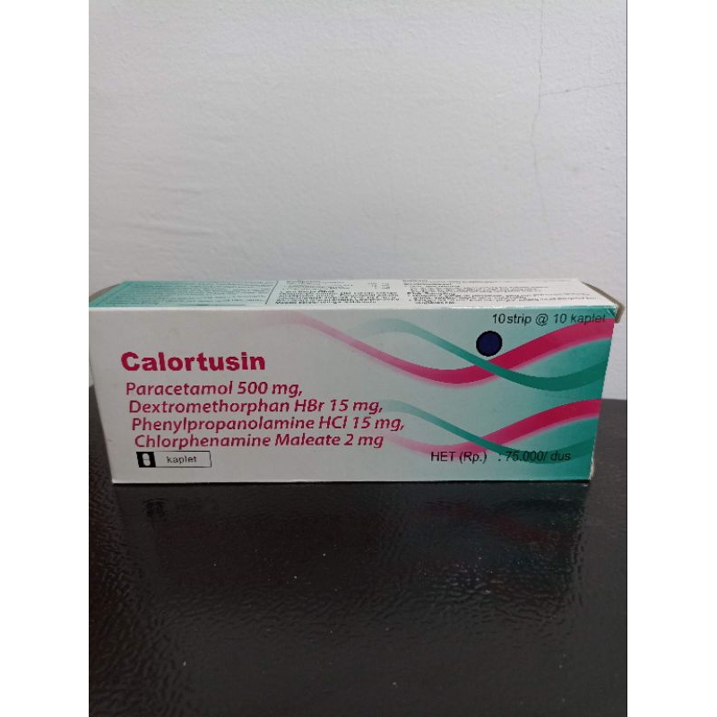 Jual Calortusin Kaplet (1 Strip isi 10 kaplet) | Shopee Indonesia