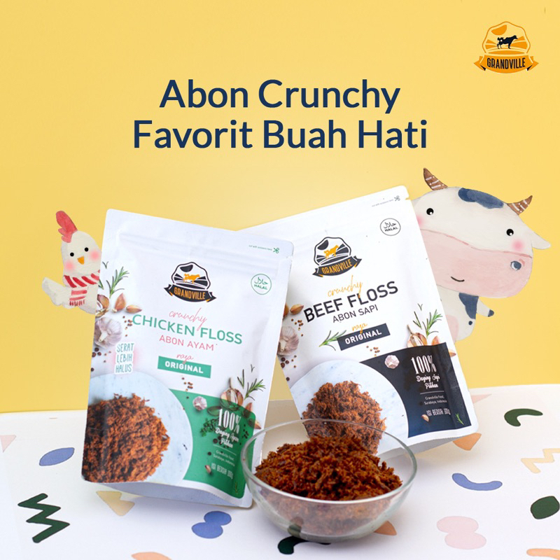 Jual COCOWY - Abon Mpasi Premium - Abon Grandville | Shopee Indonesia