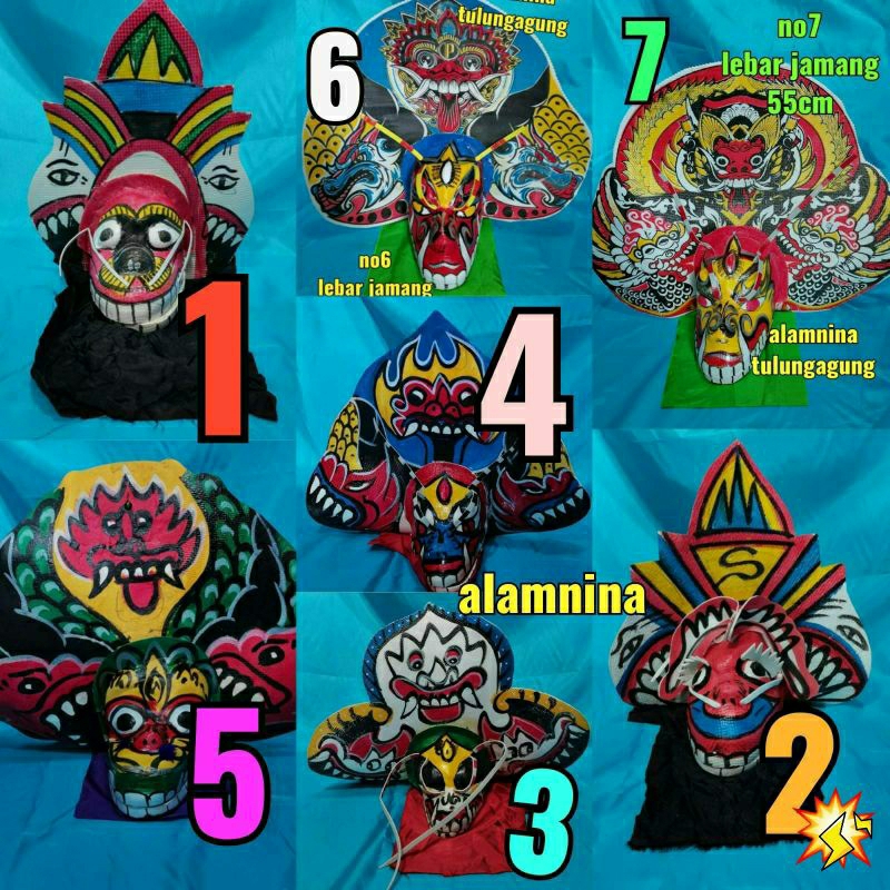 Jual caplokan anak barongan anak ada kemul kecilnya | Shopee Indonesia