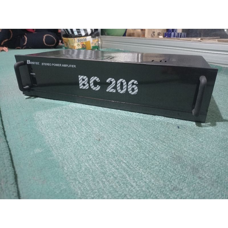Jual Bok Amplifier Bostec BC 206 Polos | Shopee Indonesia