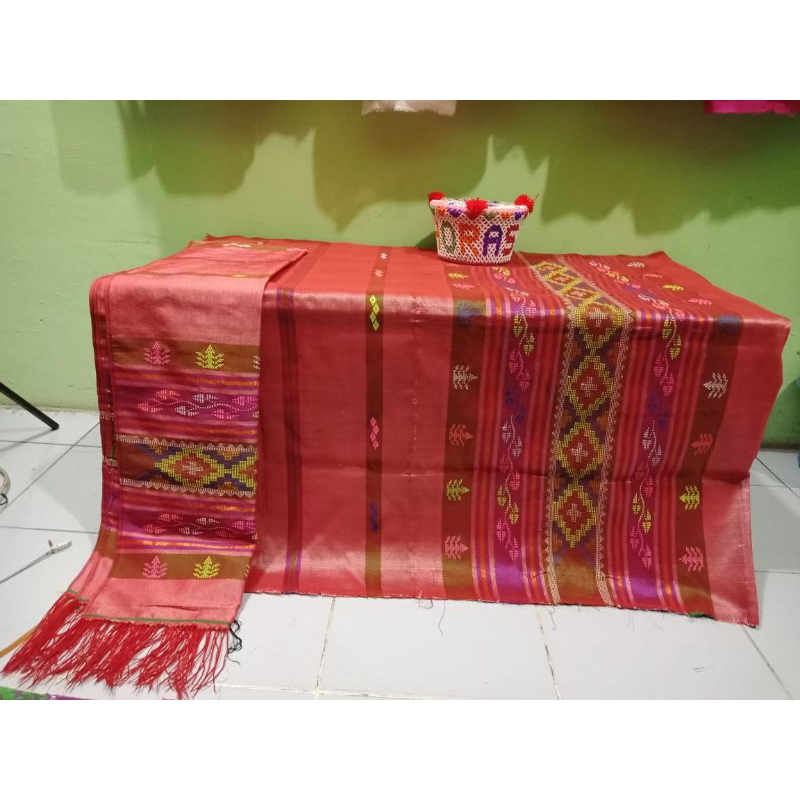 Jual bahan songket kain tenun sumatra SUMUT | Shopee Indonesia