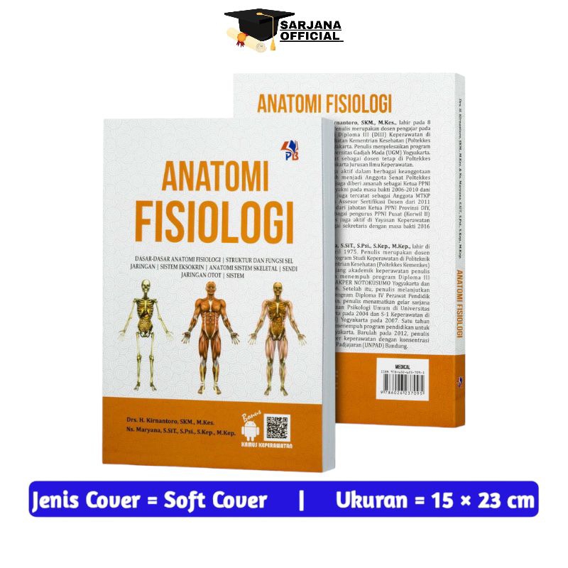 Jual Buku Keperawatan Anatomi Fisiologi Dasar Dasar Anatomi Fisiologi | Pustaka Baru Press ...