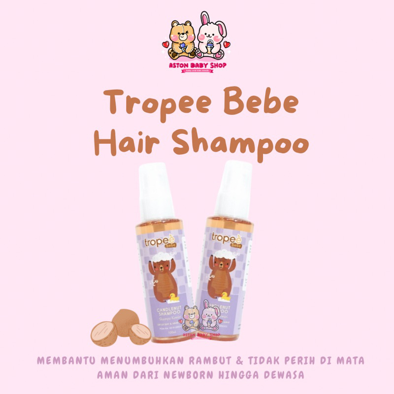 Jual Tropee Bebe Shampoo Kemiri 100 ml - Tropee Bebe Candlenut Shampo ...