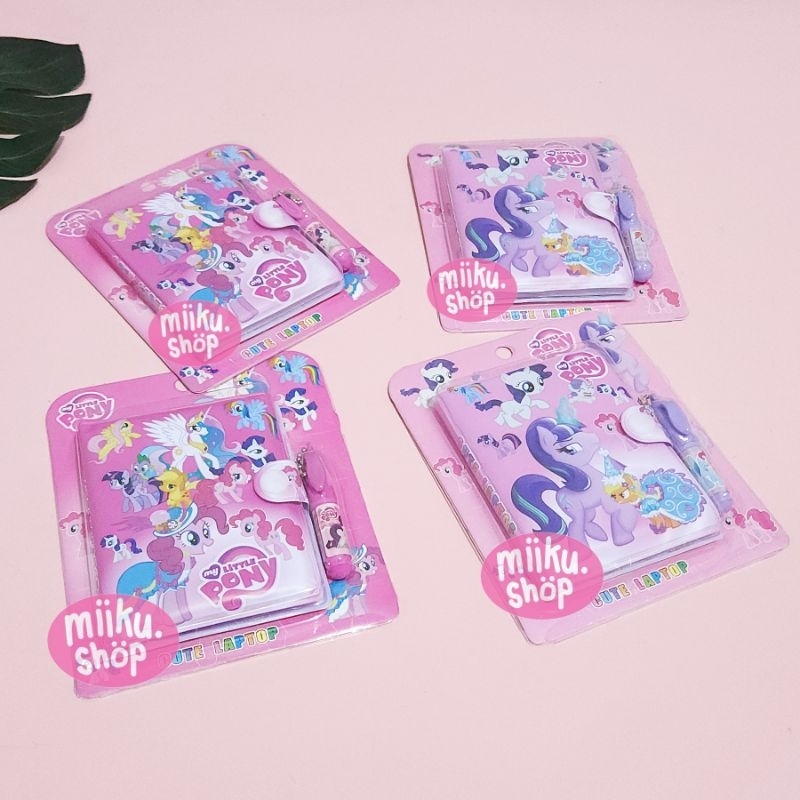Jual 1 SET BUKU DIARY LITTLE PONY / NOTEBOOK LITTLE PONY | Shopee Indonesia