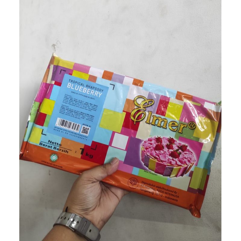 Jual COKLAT BATANG ELMER BLOCK RASA BUAH 1kg /coklat warna /cokelat ...