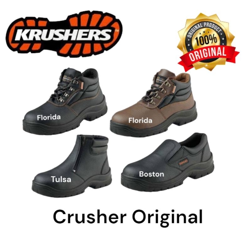 Jual Sepatu Safety Cruser Florida Tulsa Boston Original Proyek | Shopee ...