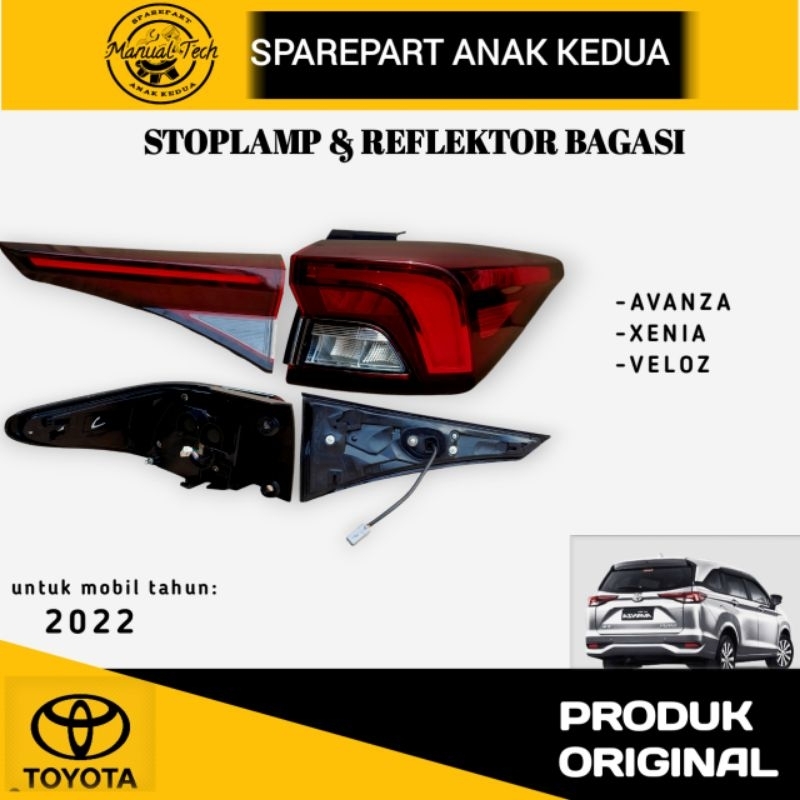 Jual Lampu belakang Avanza 2022 / Xenia 2022 / Veloz 2022 Stoplamp ... Jual Lampu belakang Avanza 2022 / Xenia 2022 / Veloz 2022 Stoplamp ...