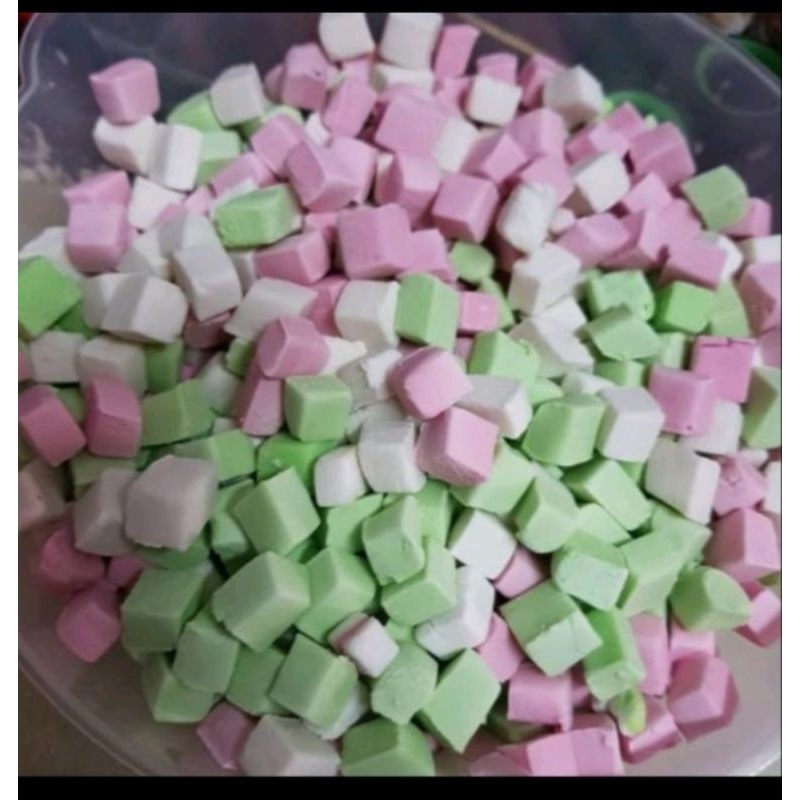 Jual pacar cina dadu kotak 3 warna 500 gram | Shopee Indonesia