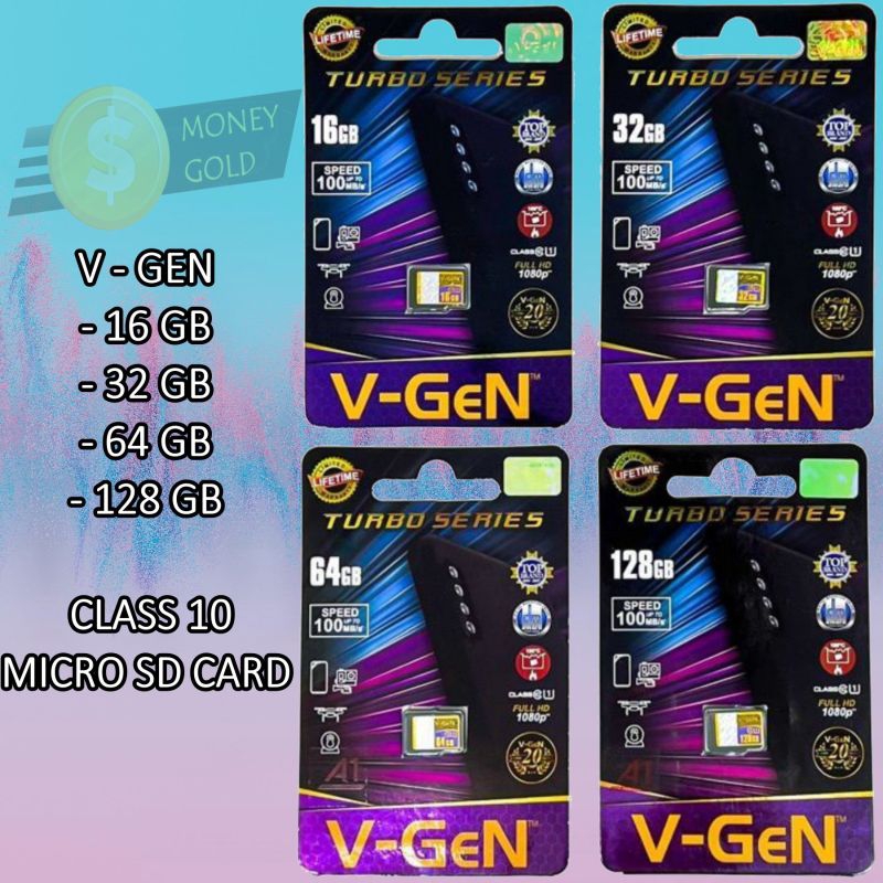 Jual Kartu Memori VGEN ORIGINAL / Memory Card V Gen ORI 64GB 32GB 16GB ...