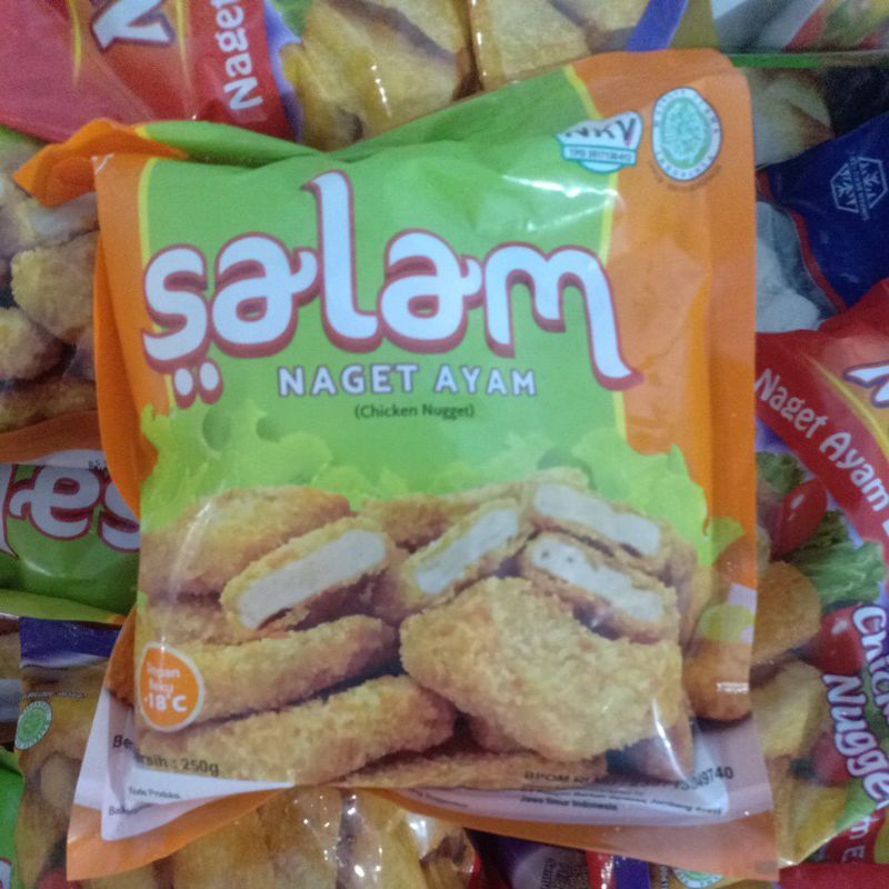 Jual naget salam / chicken nugget salam ORI 250gr | Shopee Indonesia