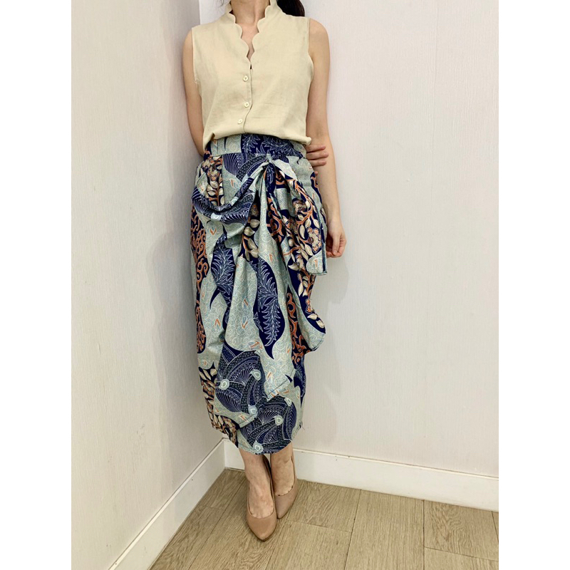 Jual BPC BASIC_ Sketsa Batik Skirt / Rok Batik | Shopee Indonesia