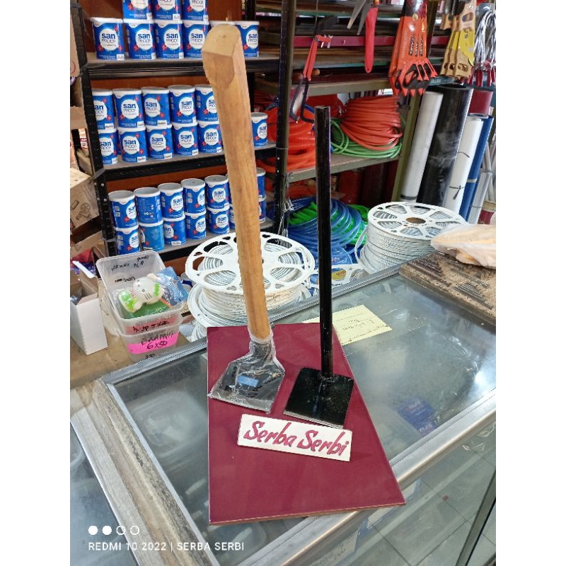 Jual {CANGKUL MINI} Cangkul pacul mini kebun taman | Shopee Indonesia