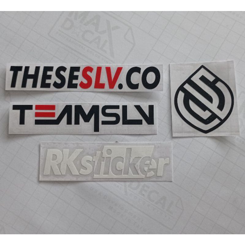 Jual Sticker Pack TEAMSLV isi 3 pcs | Shopee Indonesia