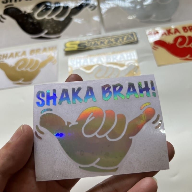 Jual Stiker Shaka Brah Sticker Cutting Stiker Viral Motor Murah Anti ...