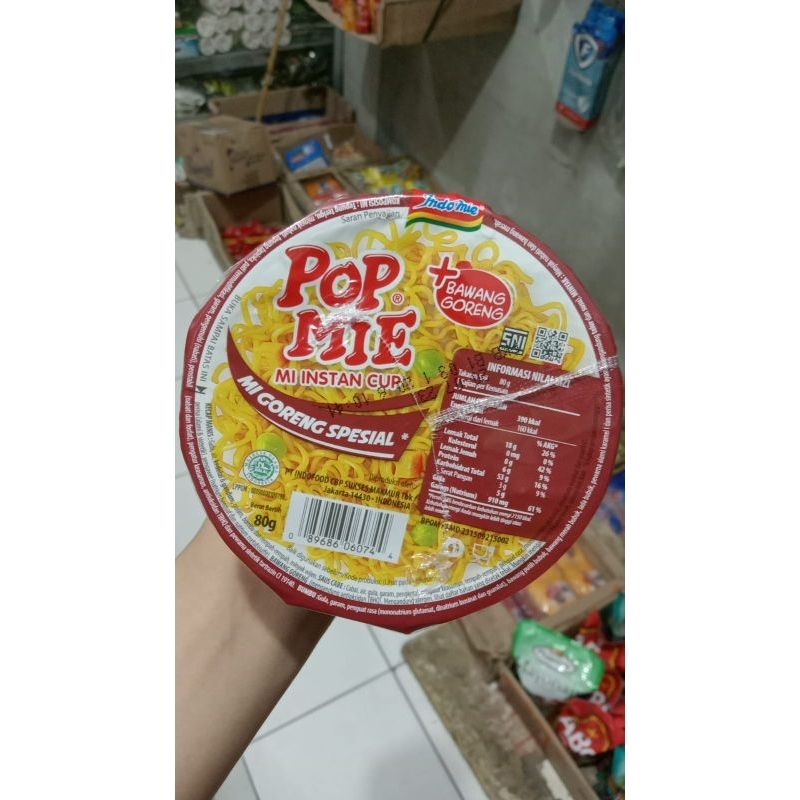 Jual Pop Mie Goreng instan cup 80g | Shopee Indonesia