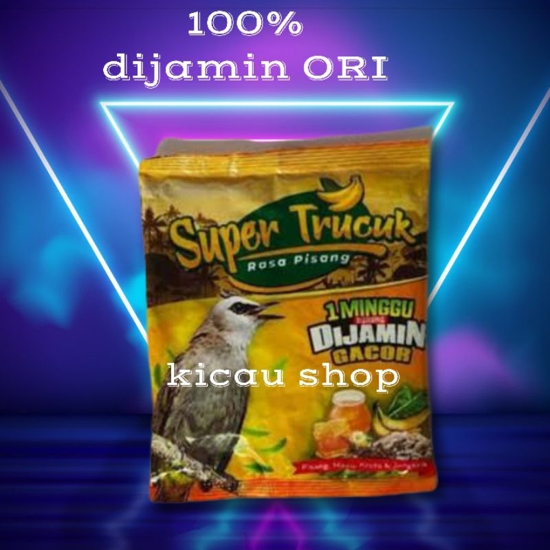 Jual voer super trucuk pakan harian burung trucuk, kutilang dll burung ...