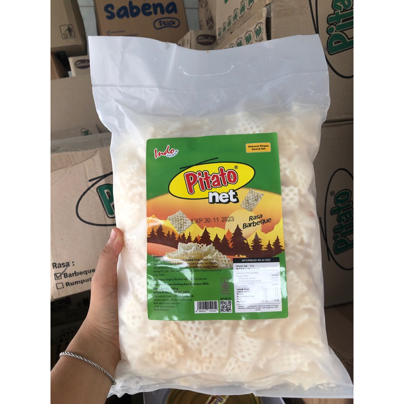 Jual Pitato Net Rasa Barbeque 250g | Shopee Indonesia