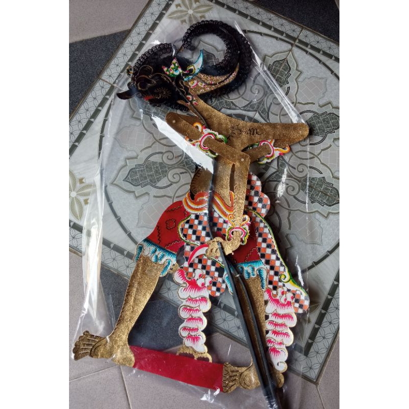 Jual Wayang kulit asli Indonesia 100% Werkudara JUMBO/Bima | Shopee ...