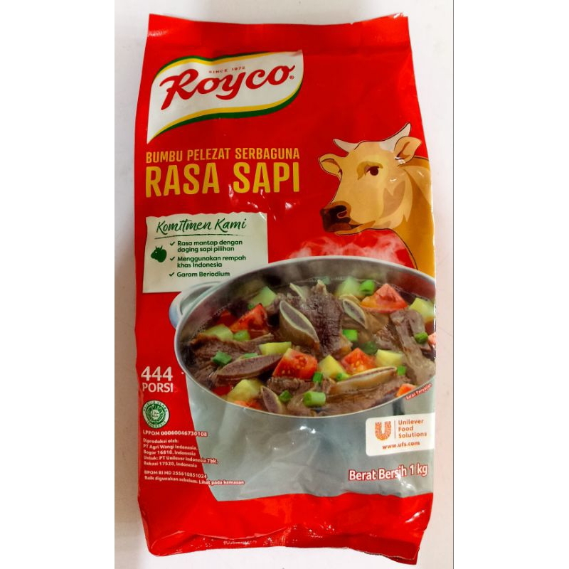 Jual Royco Bumbu pelezat serbaguna Rasa sapi 1kg | Shopee Indonesia