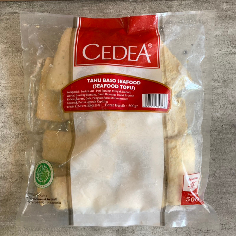 Jual Cedea Tahu Baso Seafood 500gr [seafood tofu] | Shopee Indonesia