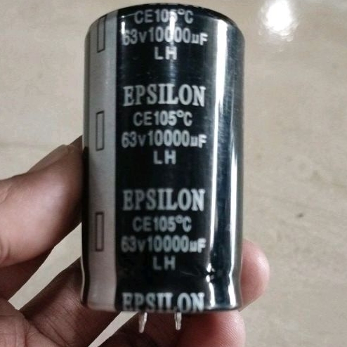 Jual Elco 10000uf 63v Original Epsilon Audiovox Capasitor elko ...
