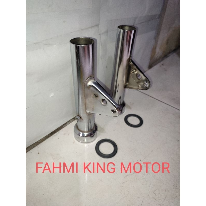 Jual BREKET KUPINGAN LAMPU DEPAN SETT KARET GANJALNYA CB100 GL 100 GL ...