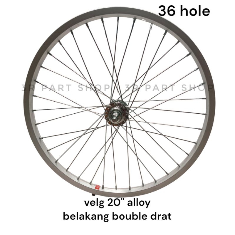 Jual velg sepeda mini BMX ukuran 20" alloy | Shopee Indonesia