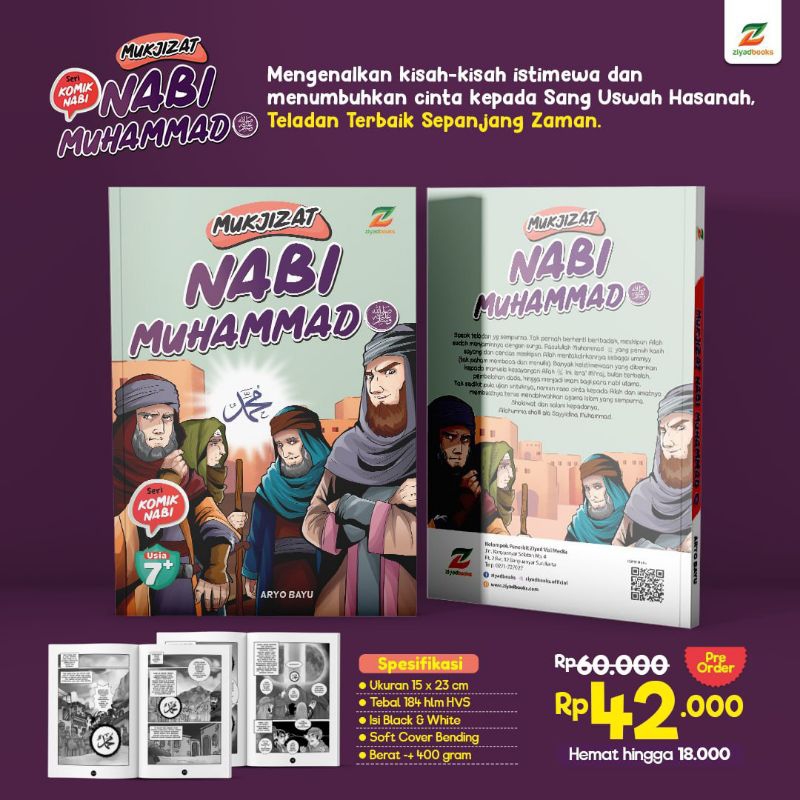 Jual Ready ! Komik Nabi : Mukjizat Nabi Muhammad by ziyad | Shopee ...