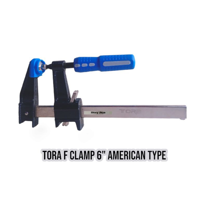 Jual F Clamp 6" Type American Tora | Shopee Indonesia