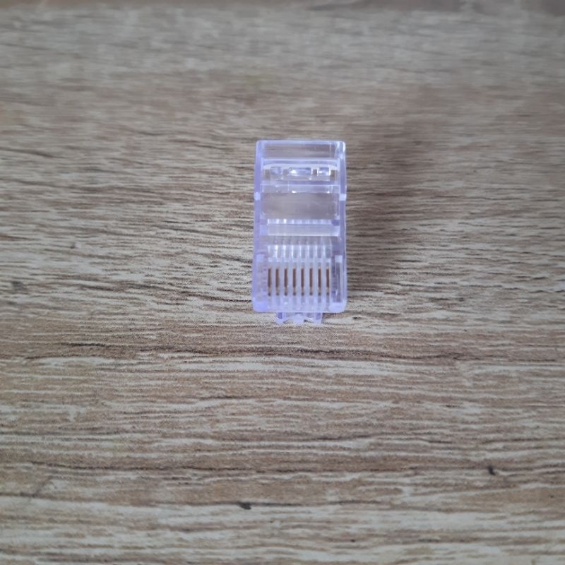 Jual Konektor RJ 45 Amp 8pin/ Connector Lan Komputer/ Konektor Wireless ...