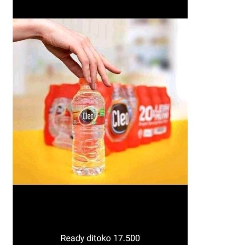 Jual CLEO SMART AIR MINUM BOTOL 220ML isi 24pcs | Shopee Indonesia