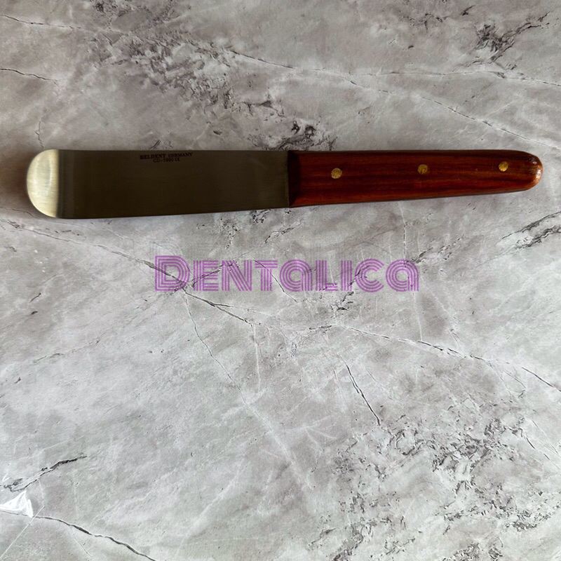 Jual Dental spatula gips kayu / spatula alginate elastomer alginat ...