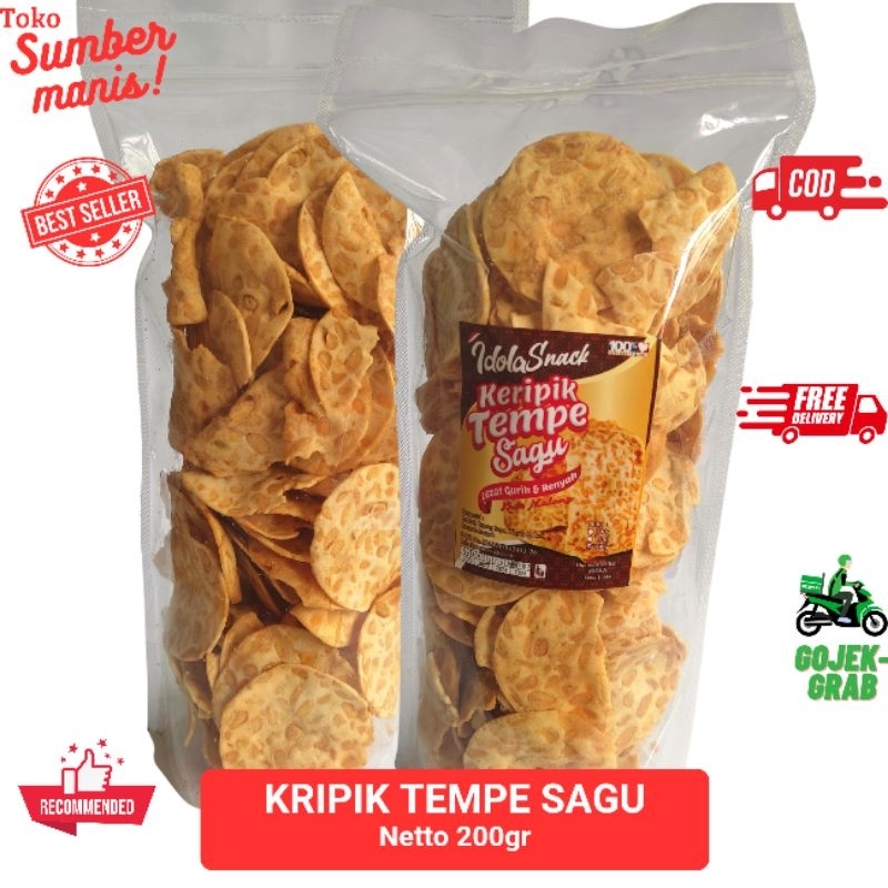 Jual Keripik Tempe Sagu Malang Sanan Oleh Oleh Malang | Shopee Indonesia