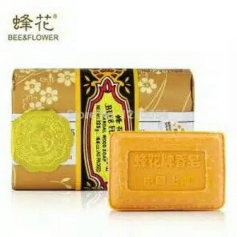 Jual Sabun Mandi Batang Bee & Flower Jadul / Sandalwood Body Soap Aroma ...