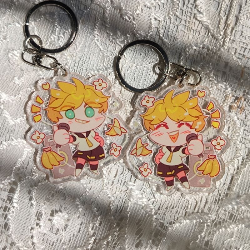 Jual Original Vocaloid acrylic keychain Hatsune Miku kagamine Rin Len ...