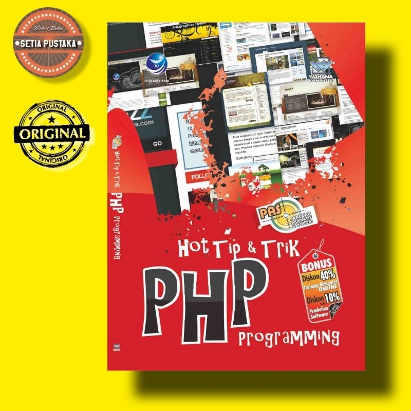Jual Panduan Aplikatif Dan Solusi: Hot Tip Dan Trik PHP Programming / ORIGINAL | Shopee Indonesia
