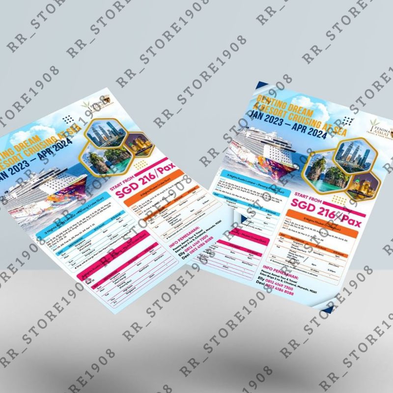 Jual Desain Flyer atau Brosur Untuk Menarik Minat dan Promosi | Shopee ...