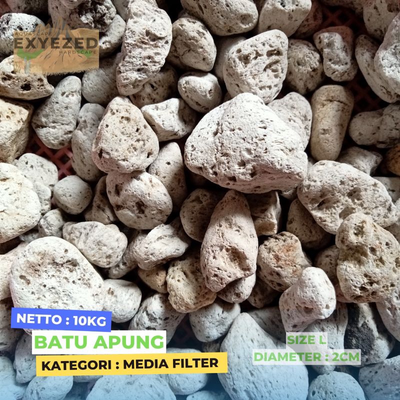 Jual Batu Apung / Pumice / Media Filter Karungan 10kg | Shopee Indonesia