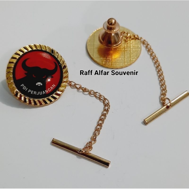 Jual PIN PARTAI PDI PERJUANGAN - PIN PDI P MODEL RANTAI | Shopee Indonesia