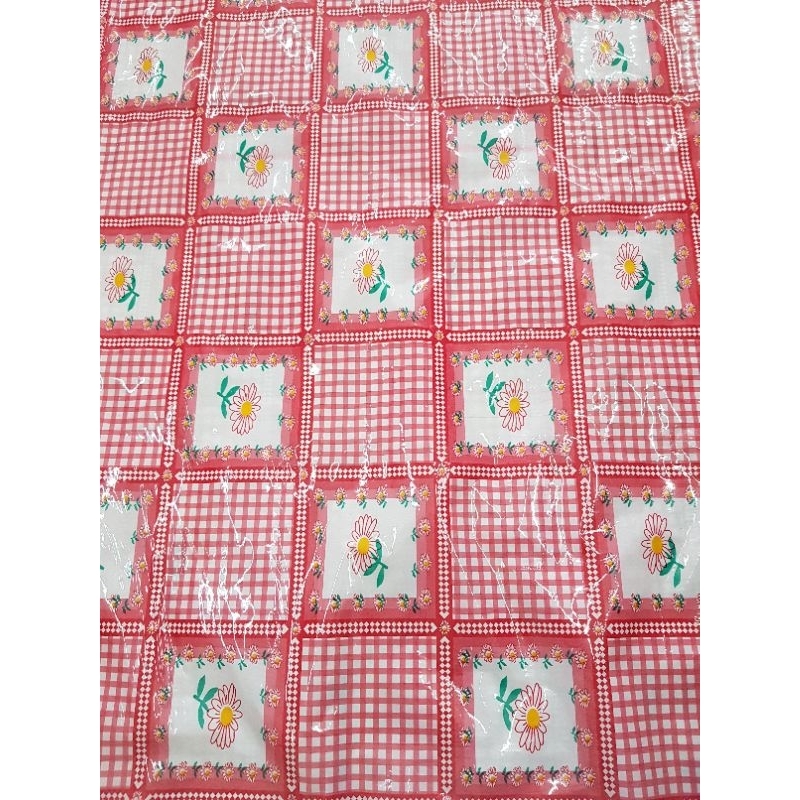 Jual Taplak Alas Meja Plastik Meteran Bermotif /Alas dinding, meja kaca ...