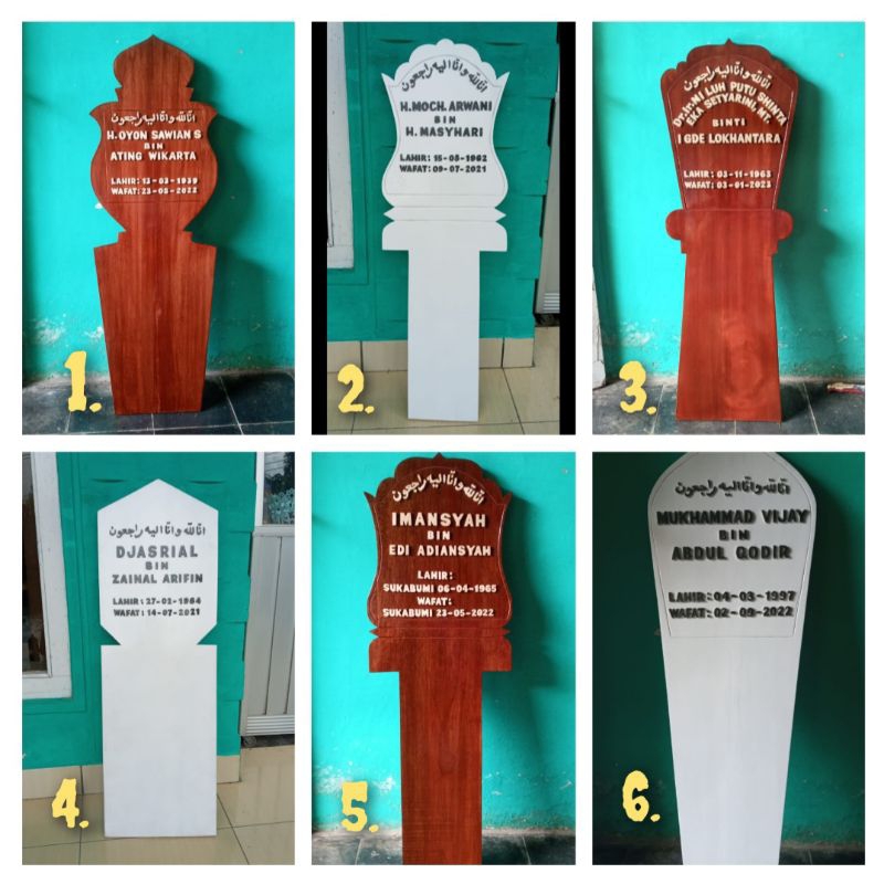 Jual Papan Nisan kayu ( 90 x 30cm ) Klasik Nisan | Shopee Indonesia